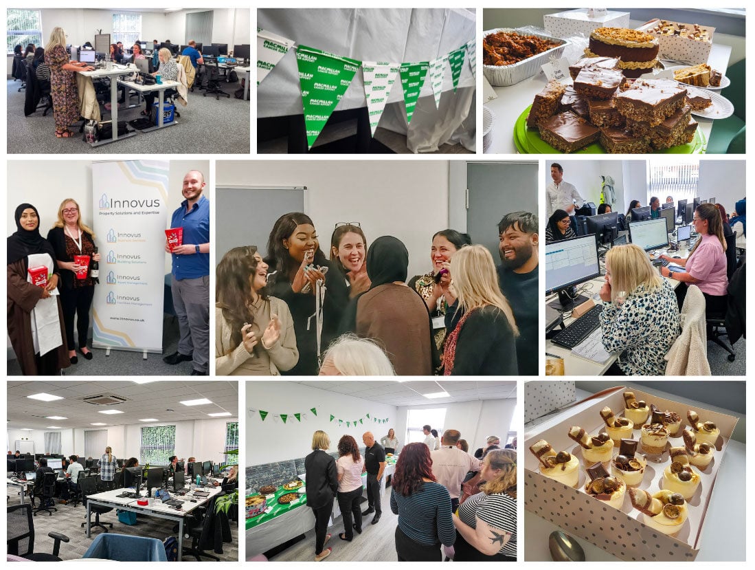A Sweet Celebration to Open the New Innovus Office in Luton - Innovus